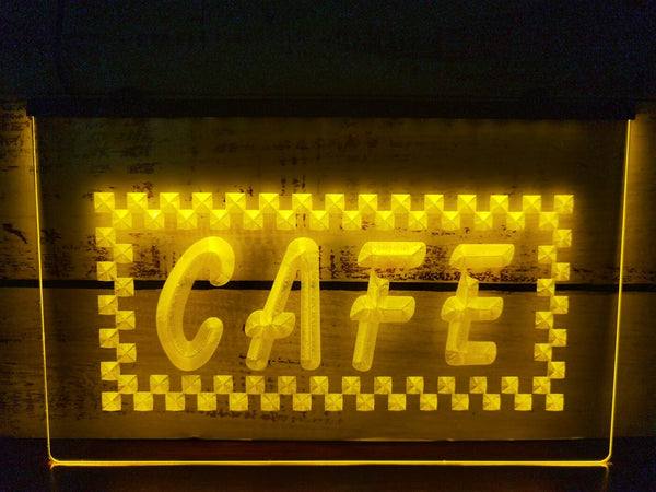 Cafe Illuminated LED Neon Sign – Dope Neons