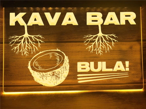 Kava Bar Illuminated Sign – Dope Neons