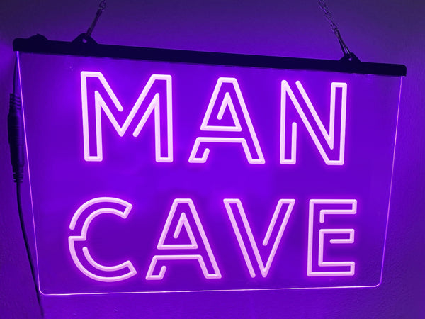 Modern Man Cave LED Neon Sign – Dope Neons