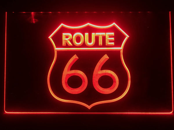 Route 66 Illuminated Sign – Dope Neons